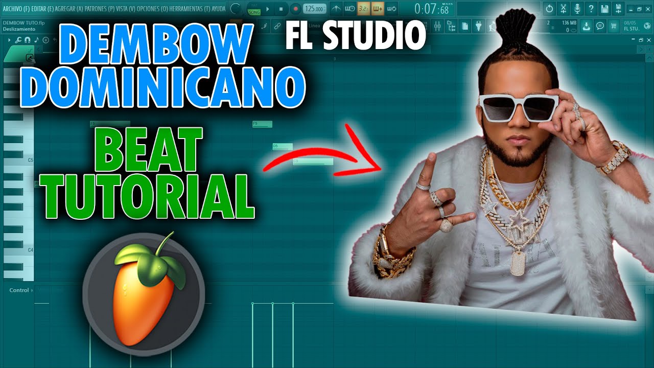 Como Hacer Beat de DEMBOW DOMINICANO En Fl Studio 21 TUTORIAL - YouTube