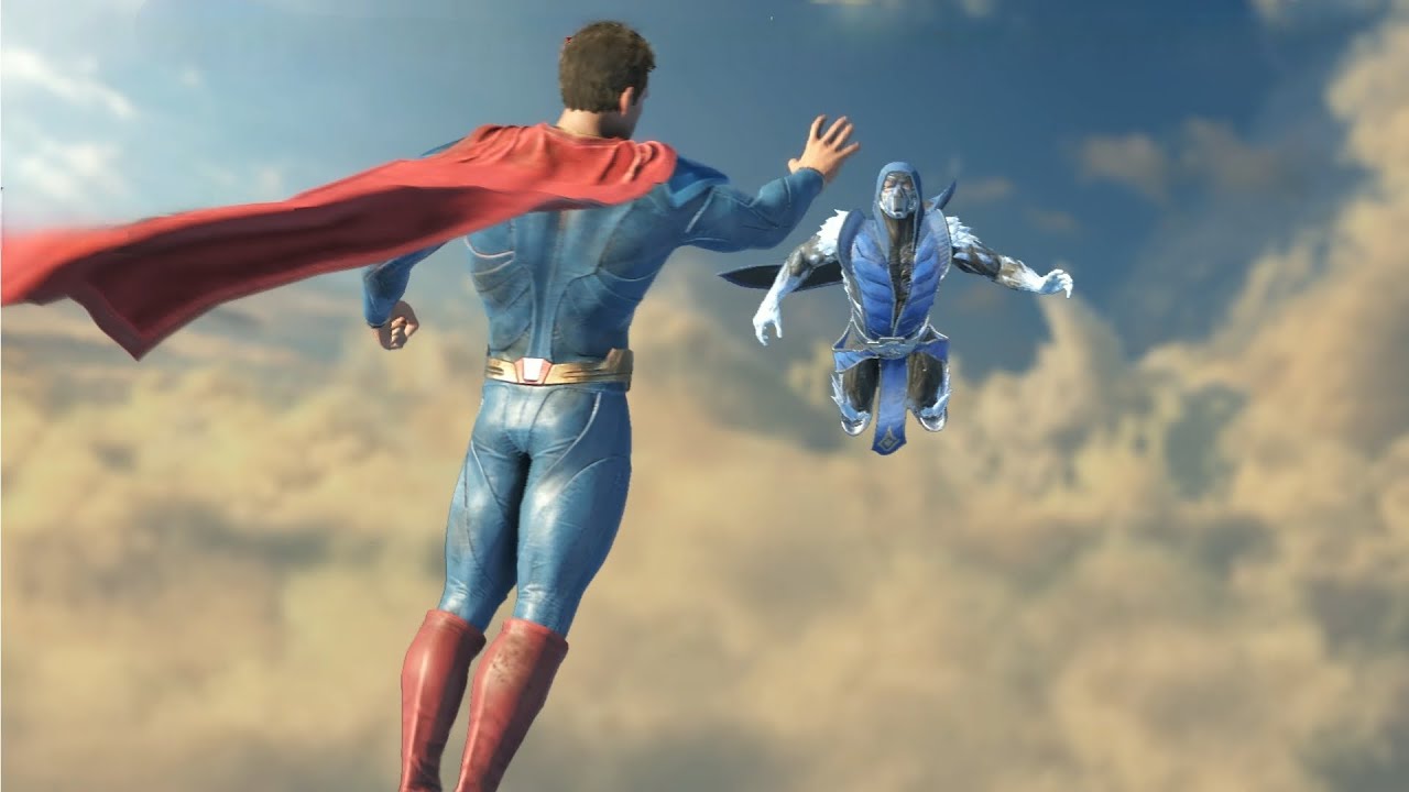 Superman Takes Sub Zero in the Skies 😂 - YouTube