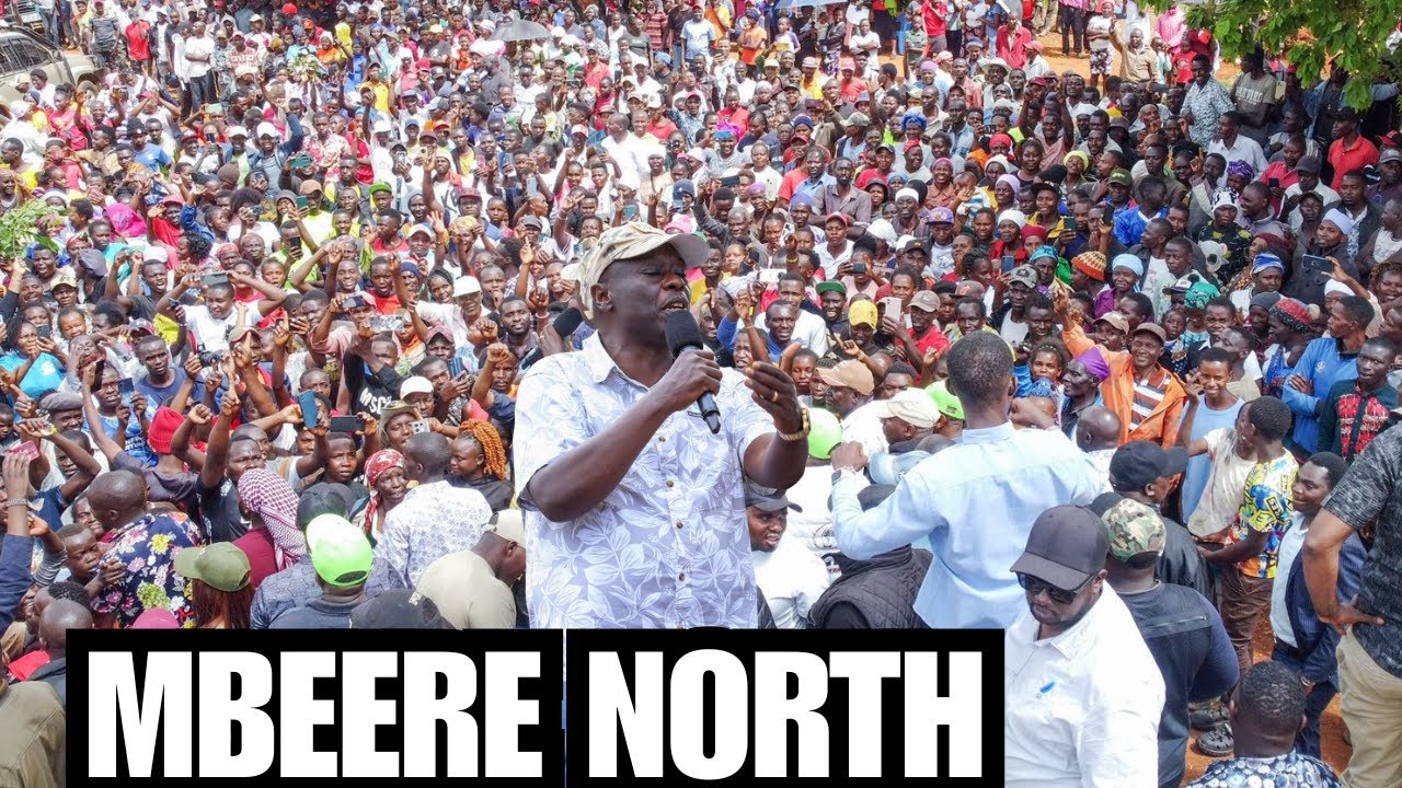 LIVE: Former DP Gachagua's Final Touches in Mbeere North campaigning for Newton Karish - YouTube