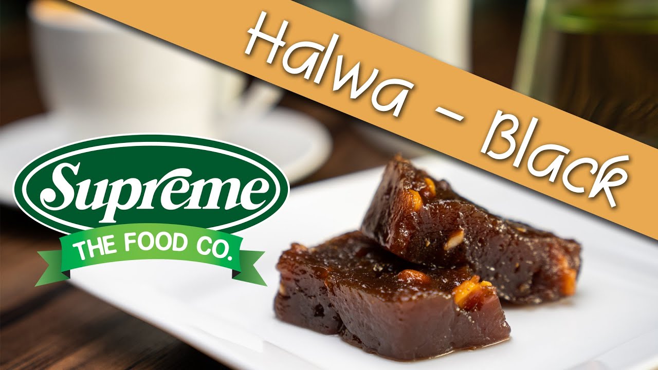 Supreme Baker's - Halwa Black - YouTube