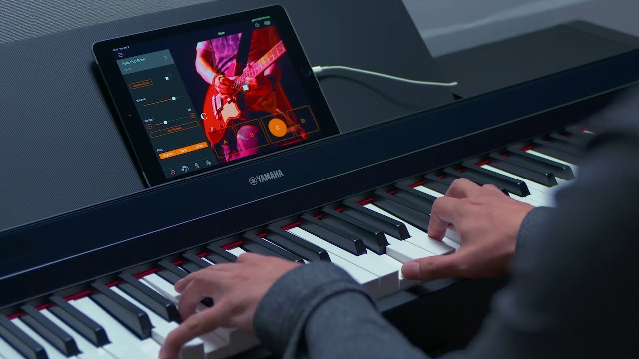 Yamaha P-S500 Digital Piano - Your Personal Backing Band - YouTube