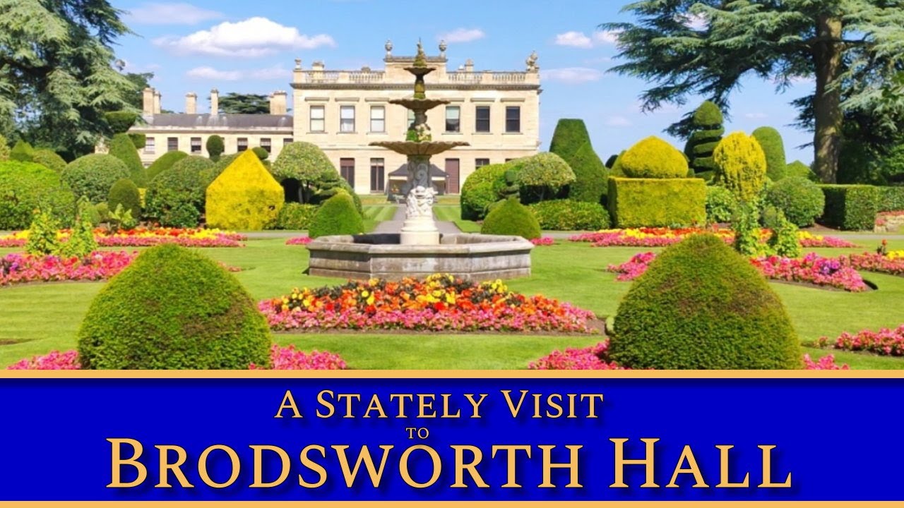 A Stately Visit to the Victorian Brodsworth Hall. Magnificent Restored ...