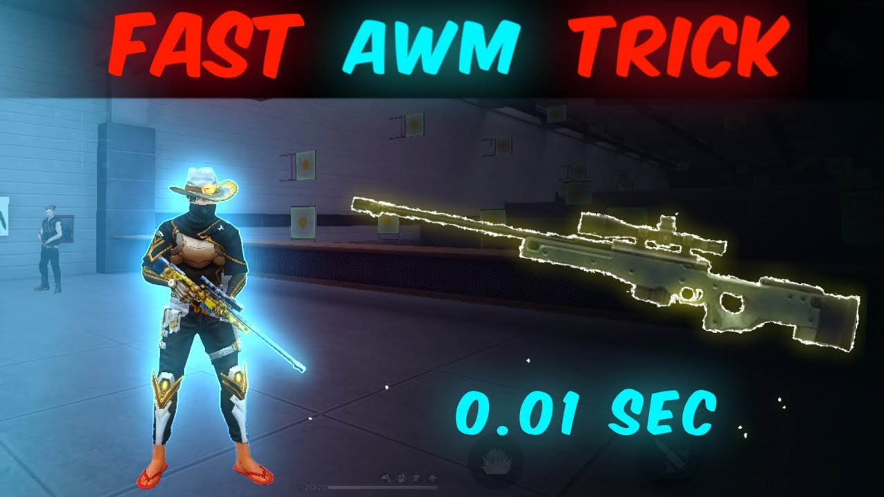 AWM Tips and Tricks Free Fire | AWM No Reload Trick | Fast AWM Kaise Chalaye | AWM Setting Free ...