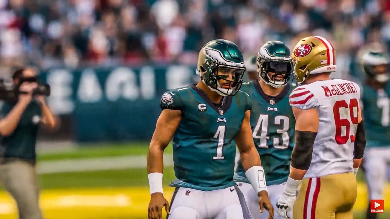 2023 NFC Championship Game! San Francisco 49ers vs Philadelphia Eagles ...