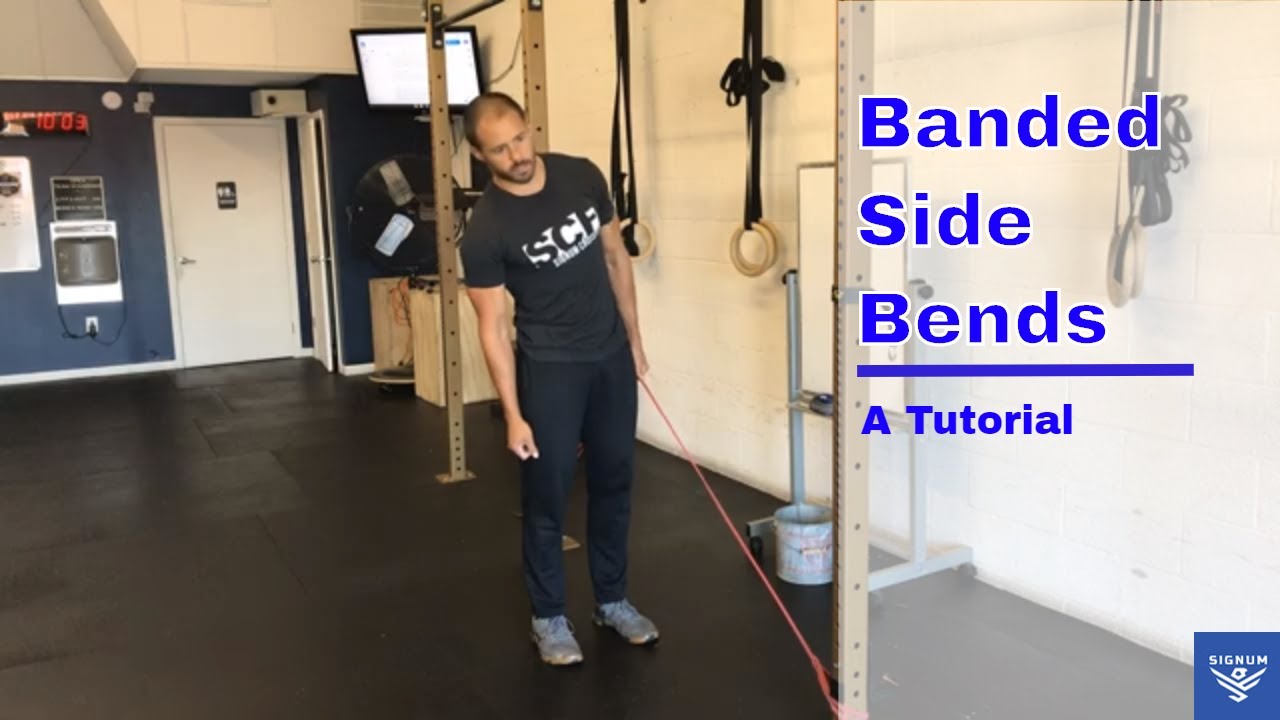 Banded Side Bends | A Tutorial - YouTube
