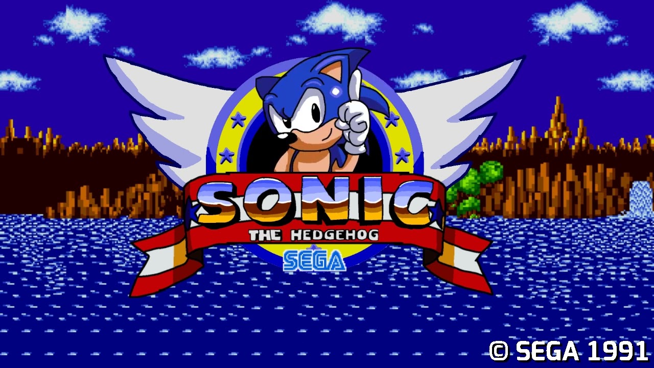 Sonic 1 Title Screen Recreated! - YouTube