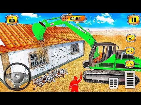 New 💥City Road Construction Simulator Games 3D - Construction Simulator 3D - Android Gameplay ...
