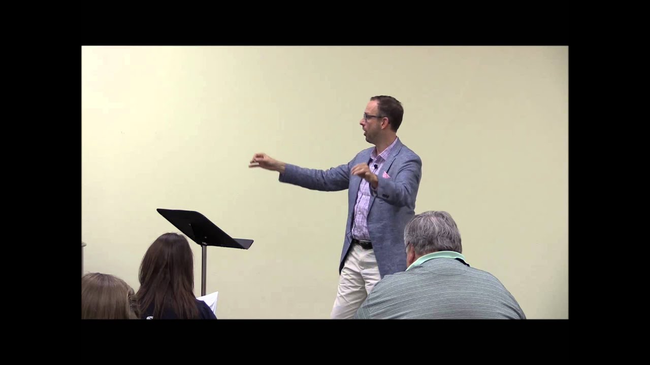 In the Dark of Midnight (Andy Beck, SATB #43345) - YouTube