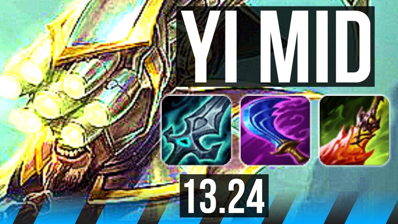 YI vs KATA (MID) | Rank 5 Yi, 9 solo kills, Legendary, 500+ games, 13/3 ...