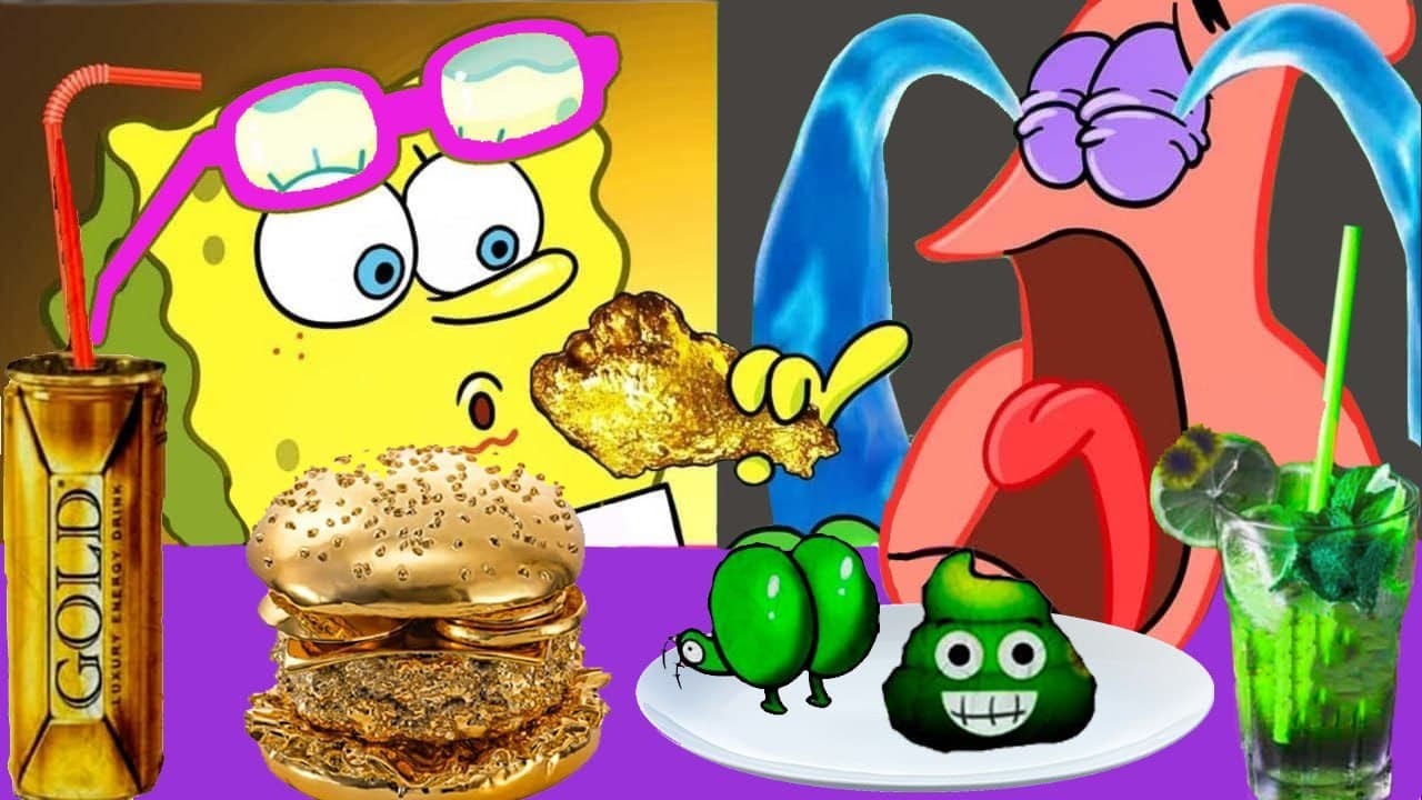 RICH VS BROKE | SPONGEBOB MUKBANG ANIMATION | Slouching dog - YouTube