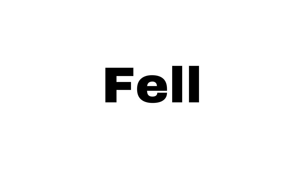 What is Fell in Hindi | Fell kya hota hai | Geographical terms # ...