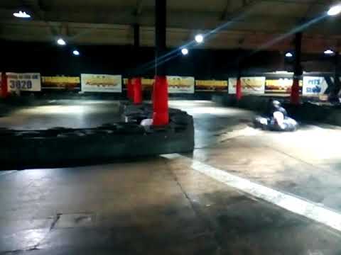 Go karting at Teamworks Letchworth. - YouTube