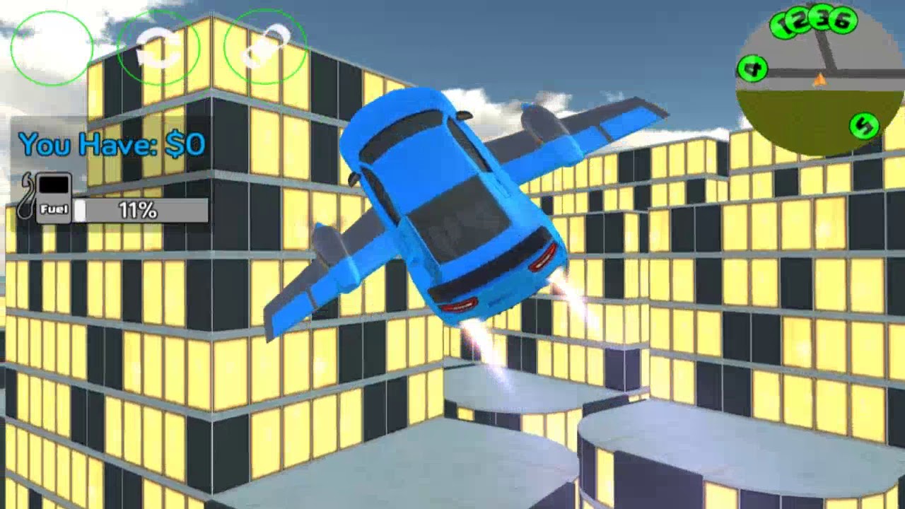 Flying Car Simulator 3D - bestcrazygames gameplay - YouTube