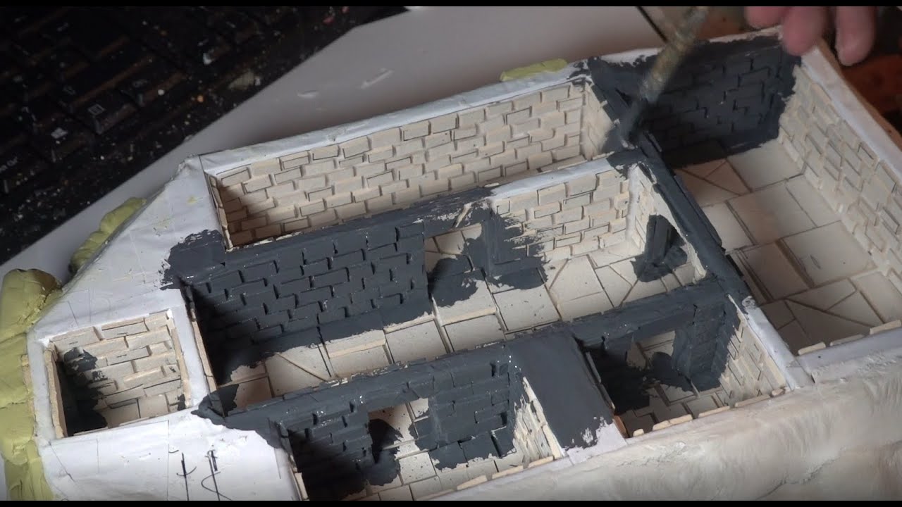 Scratch Build Barrow Mound Tomb part 12 - YouTube