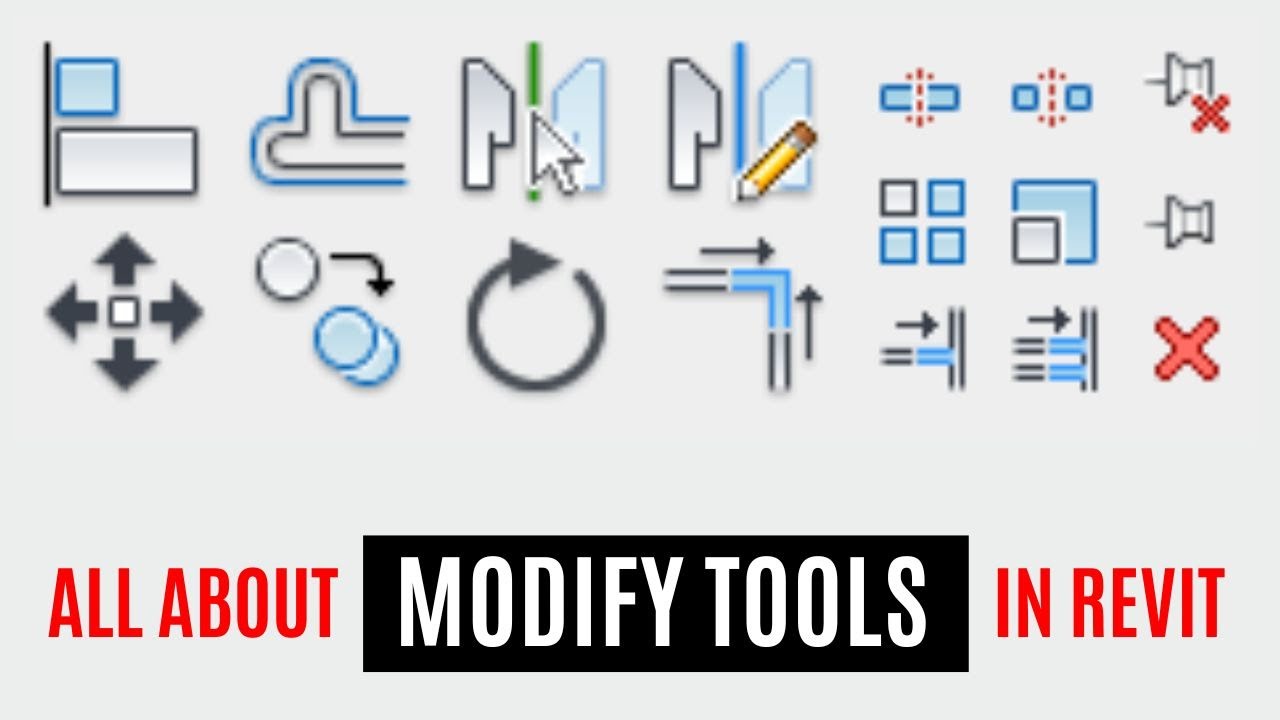 Revit MEP | Modify Tools In Revit-6 | #mep | #revitmep | # ...