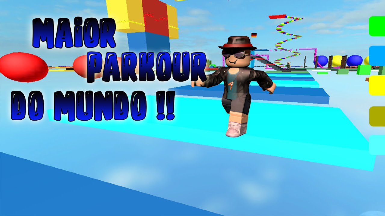 Roblox Maior Parkour Do Mundo😱😱 Parkour Youtube