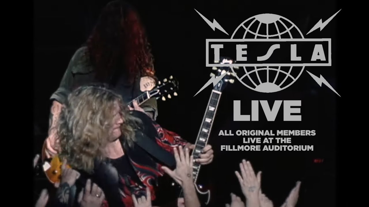 Tesla - LIVE from Fillmore SF Pro Shot - The Original LINEUP - YouTube