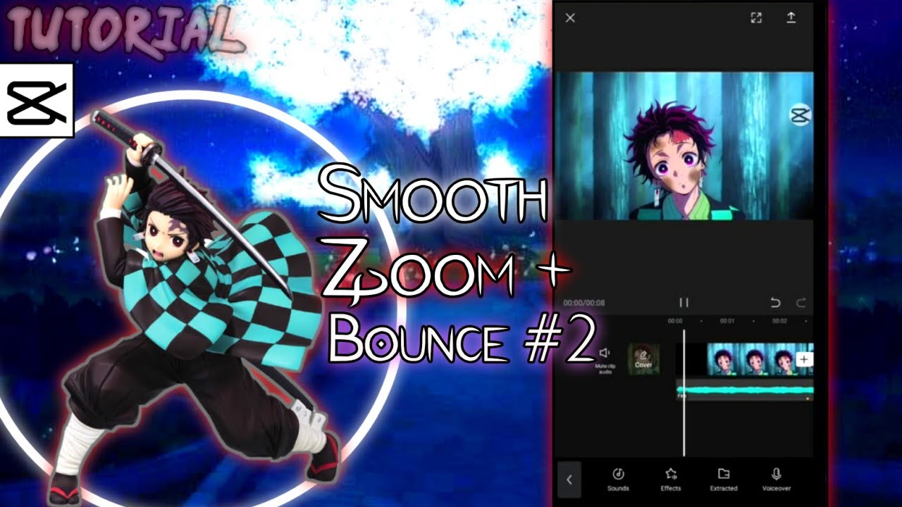 [Tutorial] smooth zoom + Bounce effect #2 /Capcut - YouTube