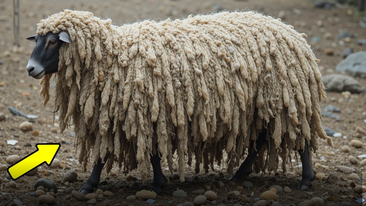 SHEEP COVERED IN OVER FIVE HUNDRED POUNDS OF WOOL GETS A MAKEOVER FROM ...