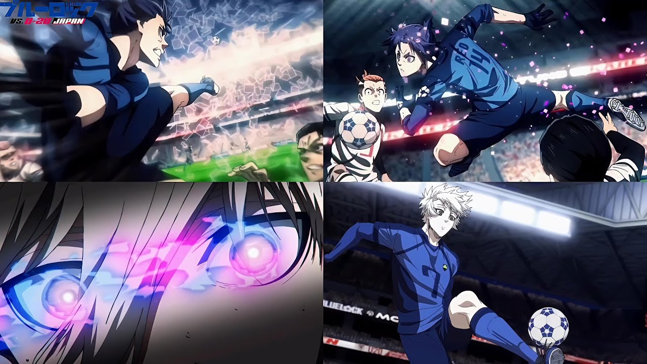 REO COPIES NAGI's SHOT~ Bluelock vs. U-20 japan #bluelock #anime # ...
