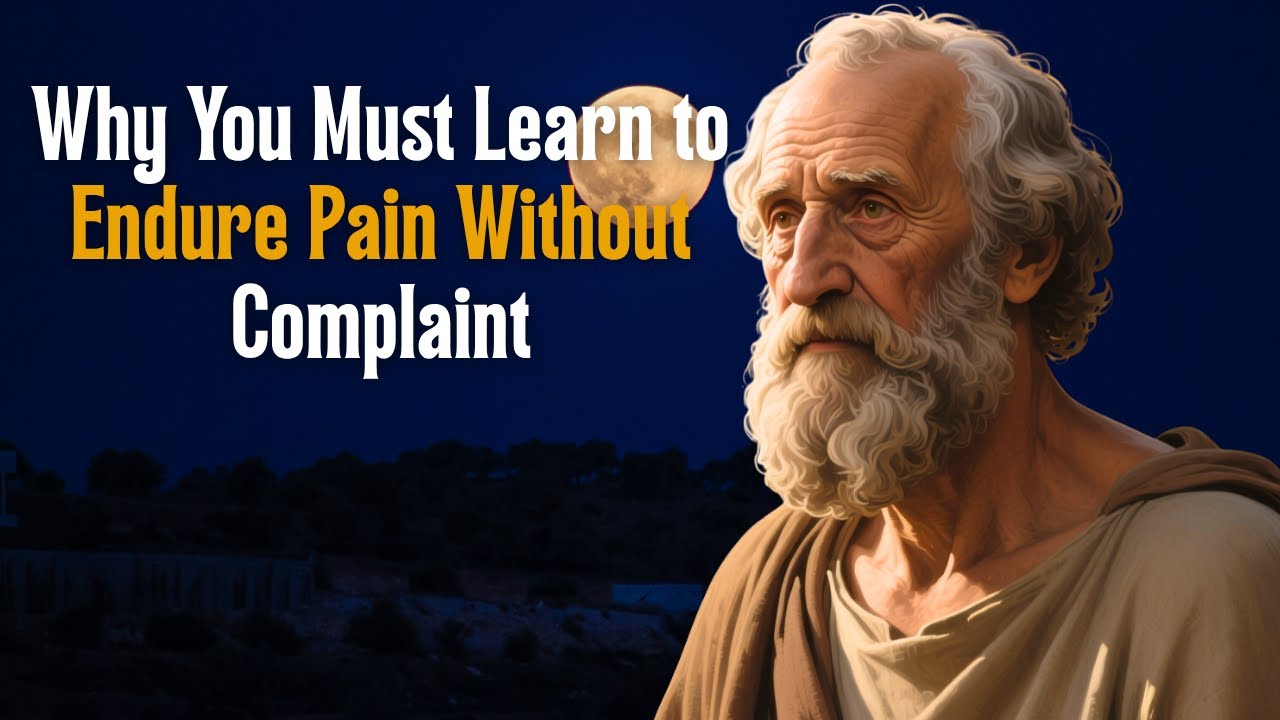 Why You Must Learn to Endure Pain Without Complaint! - YouTube