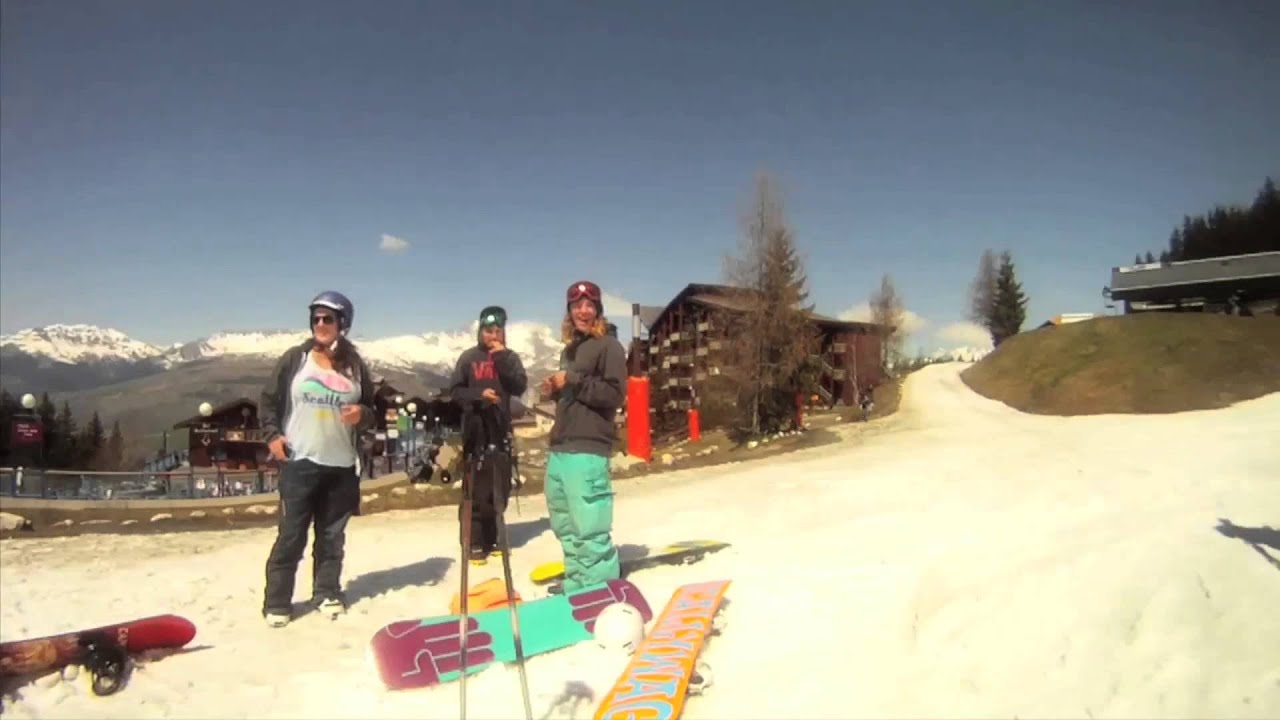 Shred Betty and the Moustache Riders - Session #002 - LES ARCS - 2014 ...
