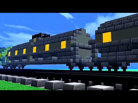 Minecraft CSX Manifest train animation - YouTube