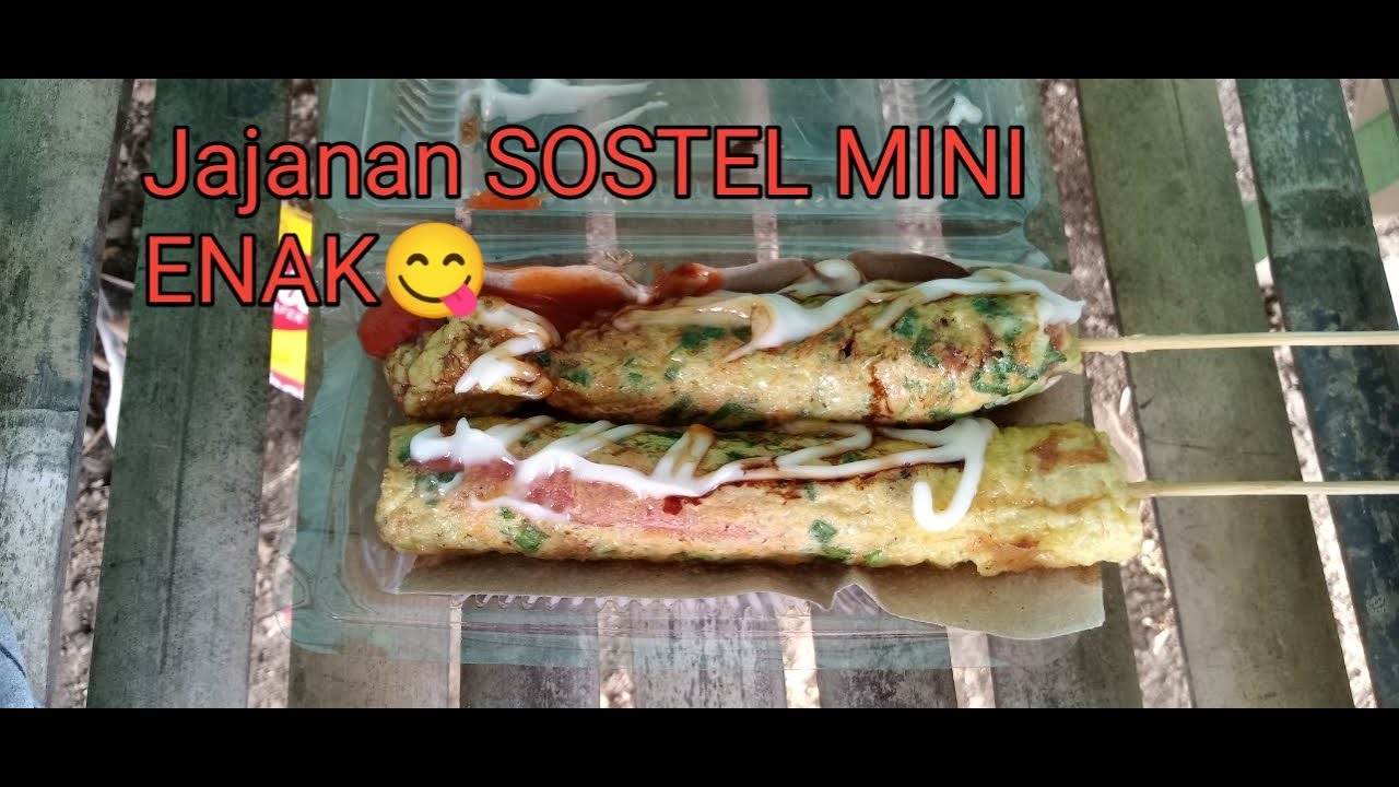 jajanan Sostel(Sosis telur)Mini Enak #jajanan #shorts - YouTube