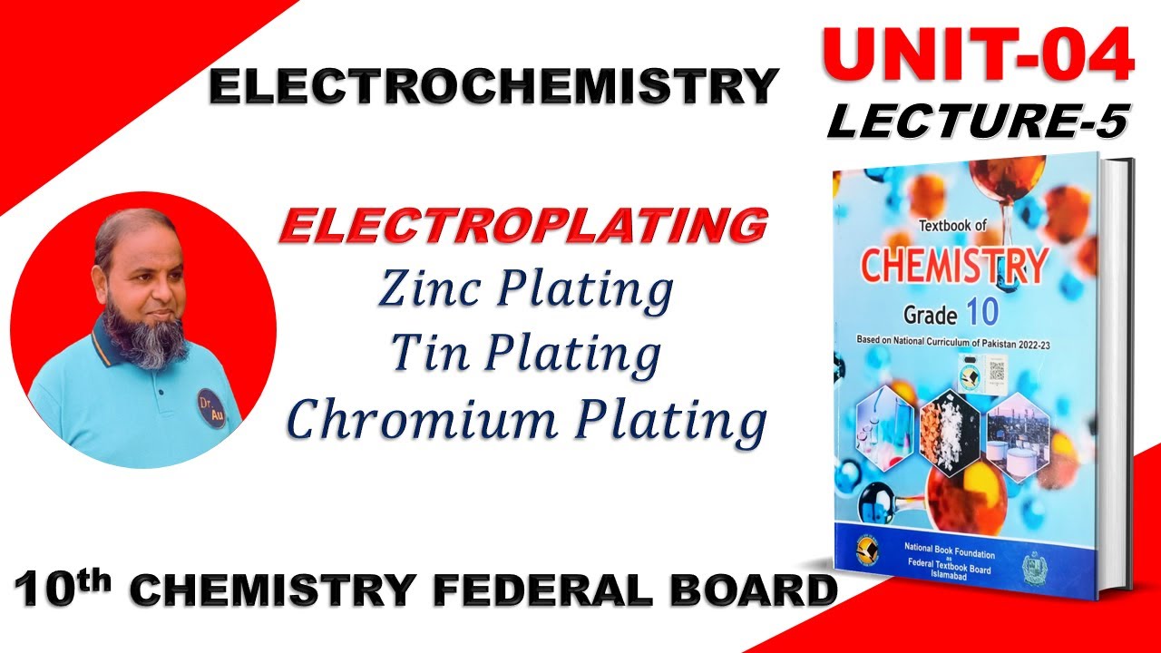 Unit 4 Electroplating, Zn plating, Sn Plating, Cr Plating, Class 10 ...