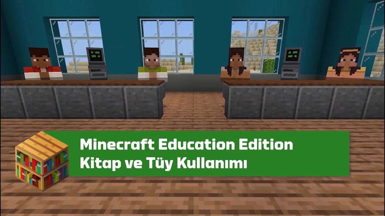 ️📖 Minecraft Education Kitap ve Tüy Kullanımı | Minecraft'ta Kitap ...