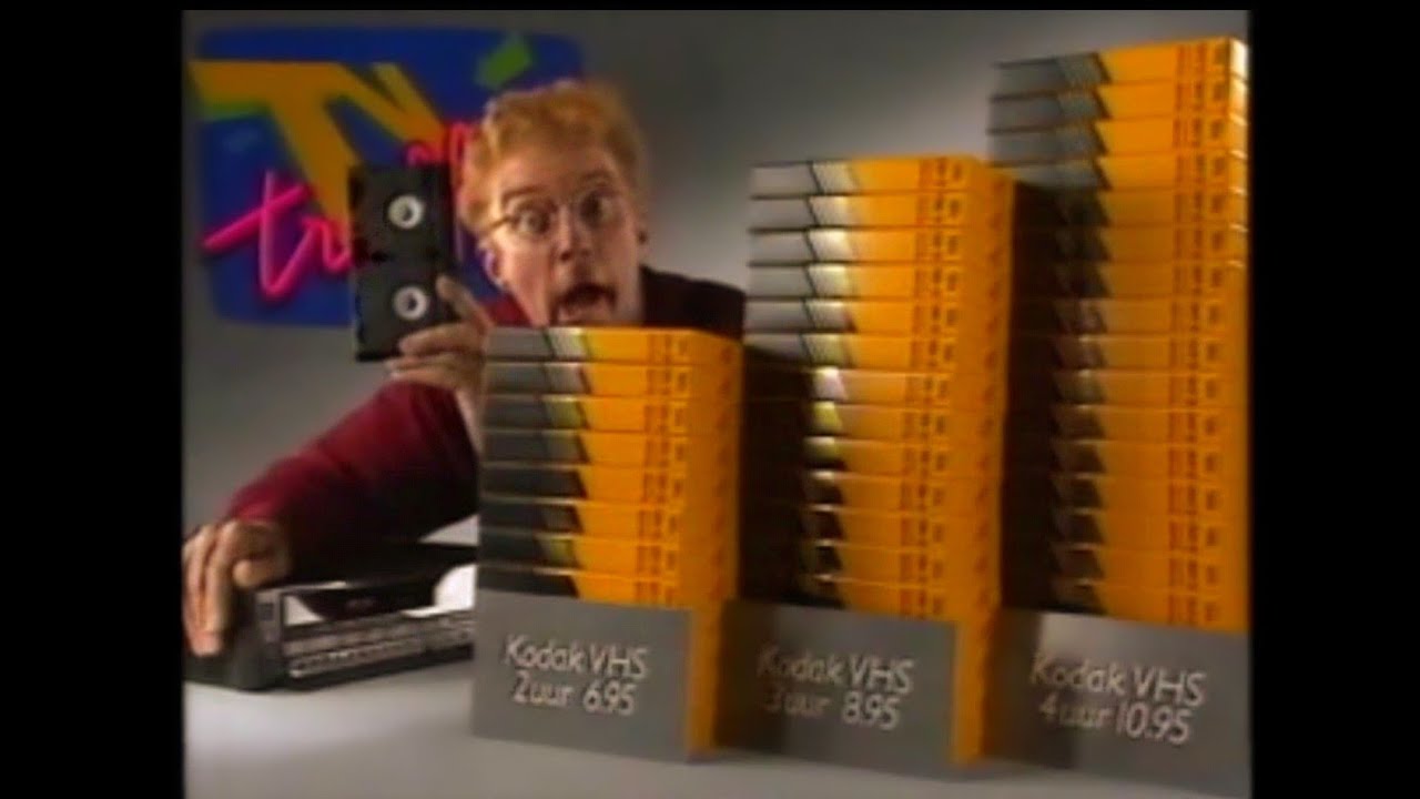 Vroom & Dreesmann / Kodak VHS Videobanden - TV Reclame (1987) - YouTube