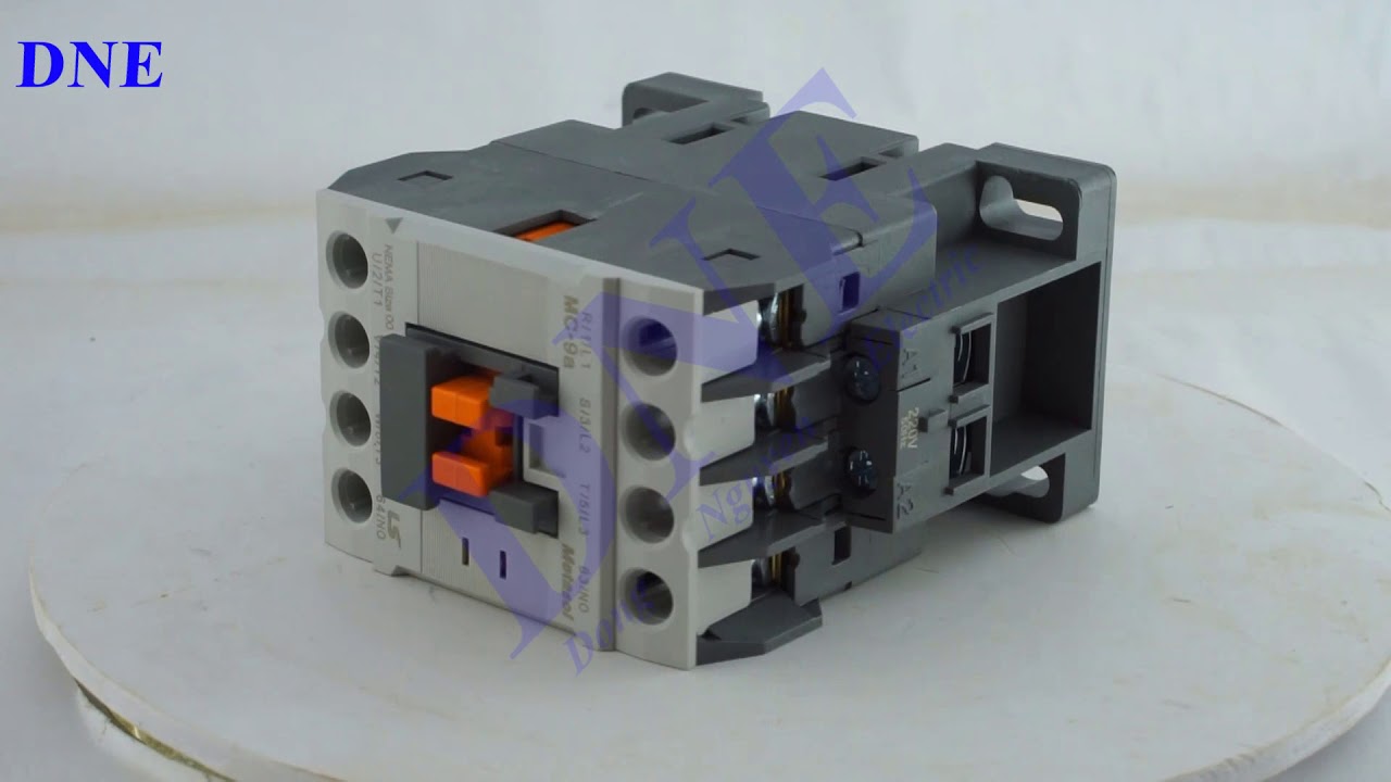 KHỞI ĐỘNG TỪ LS MC-9a - Contactor LS MC-9a - YouTube