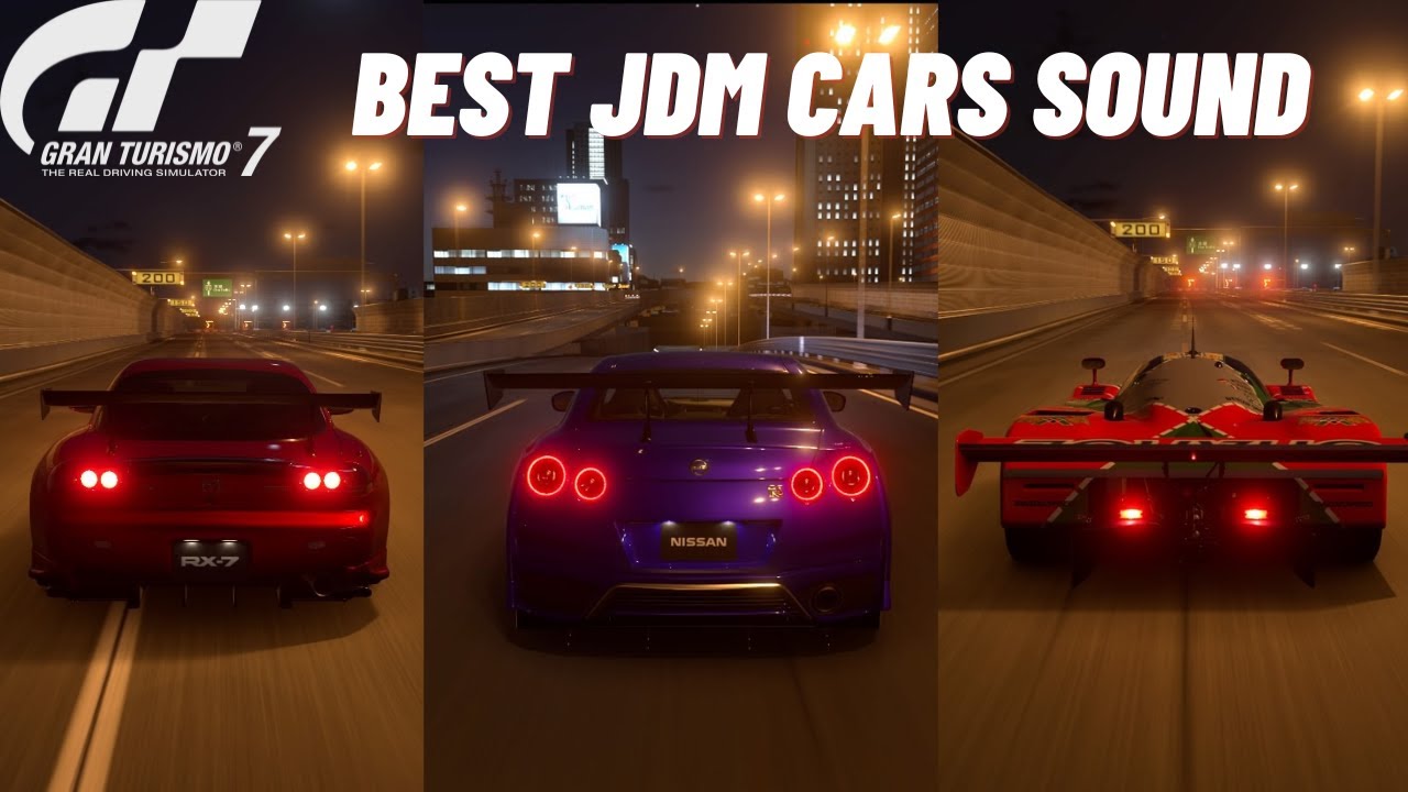 GRAN TURISMO 7 | BEST JDM CARS SOUND COMPILATION - YouTube