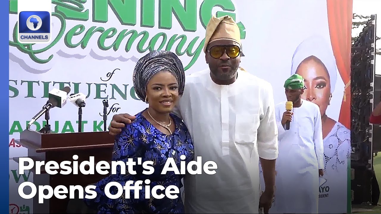President's Aide Opens Office In Surulere - YouTube