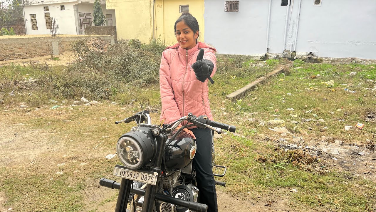 Let’s go on a ride with me in BULLET 💨🔥#bullet #bulletgirl - YouTube