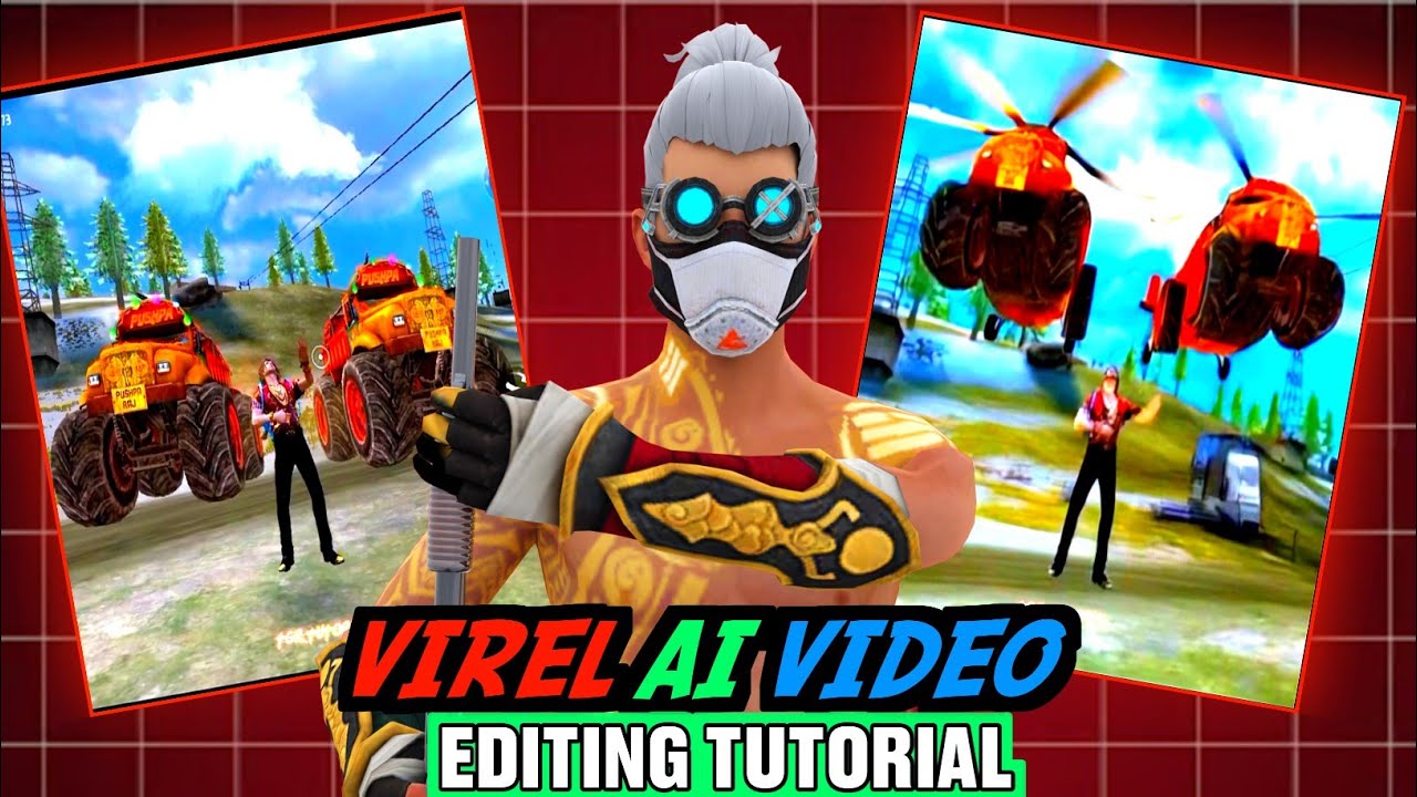 💥 PUSH AI VIDEO EDITING || FFREE FIRE VIREL SHORT EDITING TUTORIAL ...