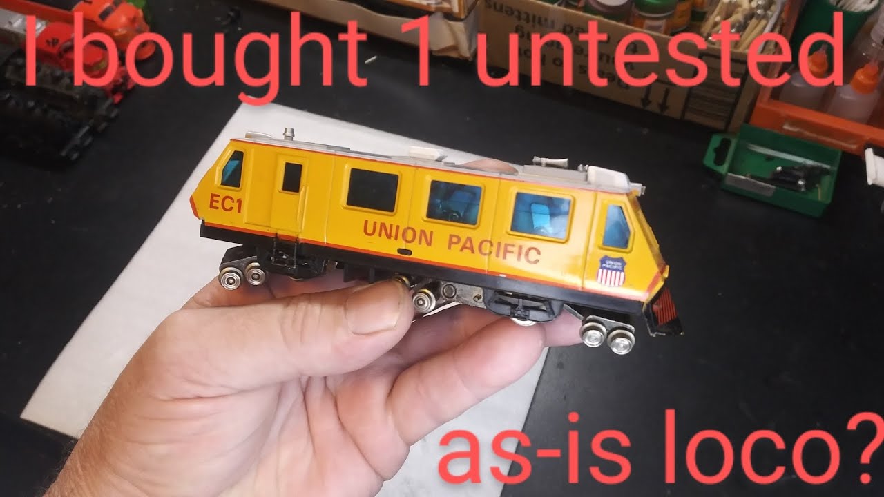 I bought 1 untested,as-is union Pacific EC1 will it work?can we fix it ...