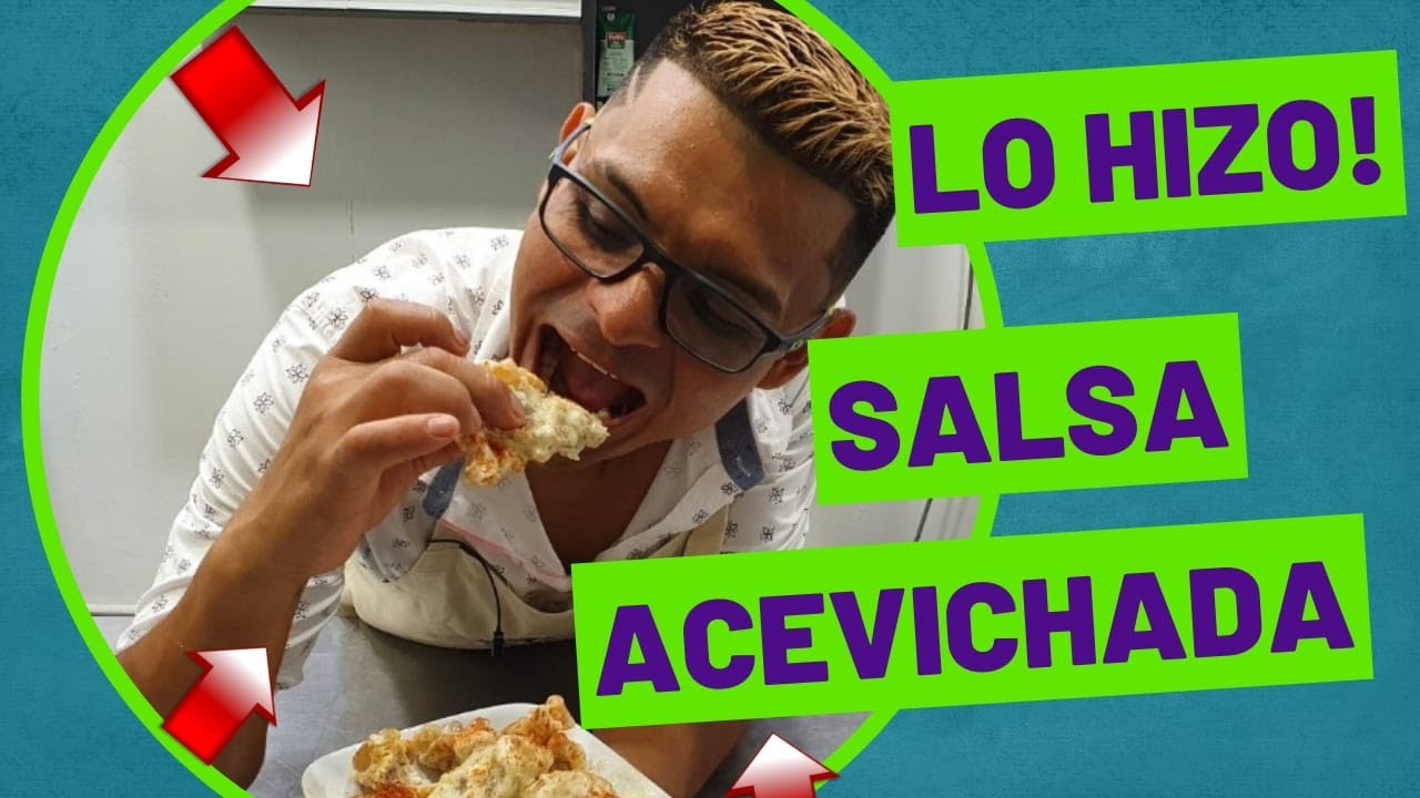 SALSA ACEVICHADA (ALITAS ACEVICHADA) salsa ideal para acompañar piqueos ...