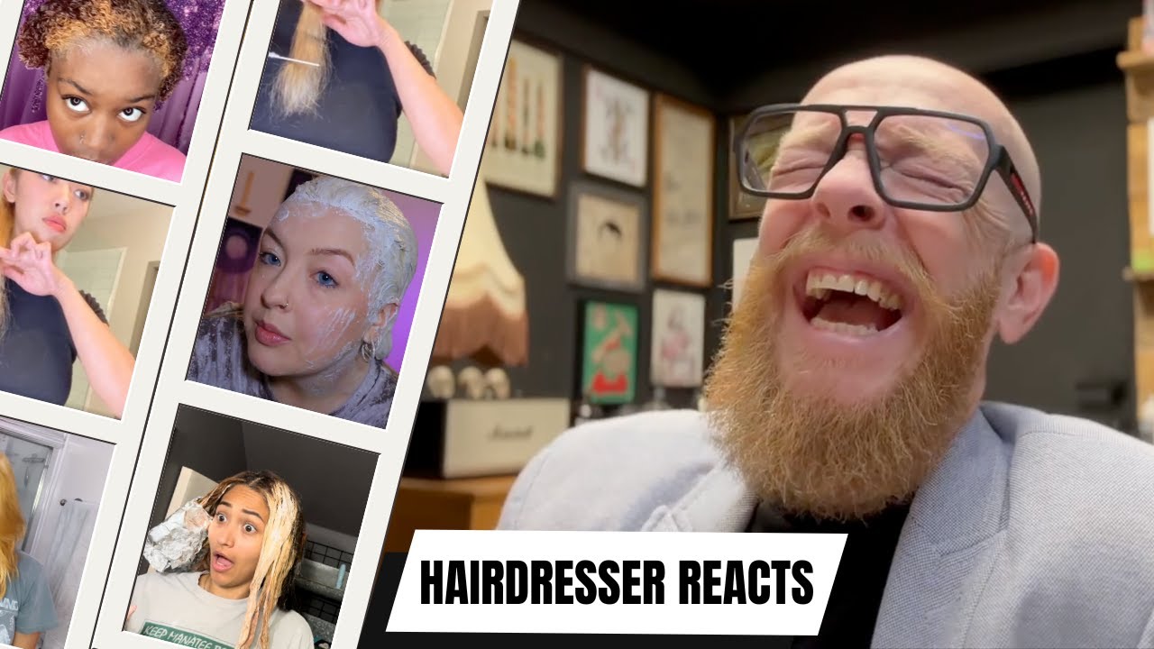 Hairdresser Reacts to the Craziest Bleach & Hair Fails - YouTube