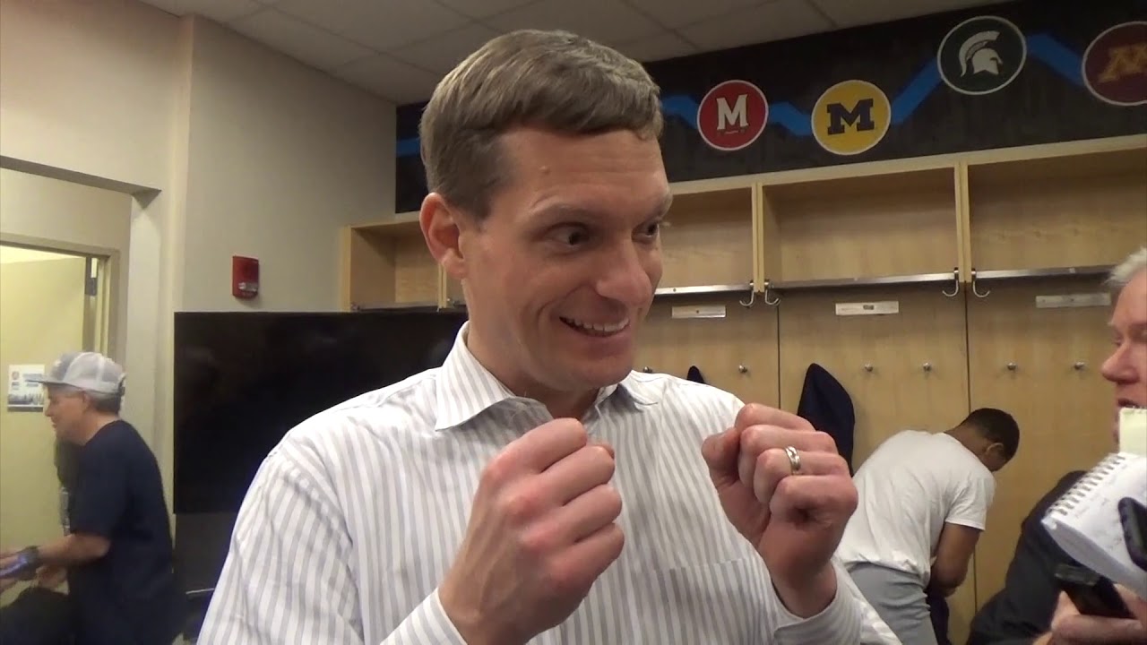 Watch: Yaklich discusses his defensive beginnings at U M - YouTube