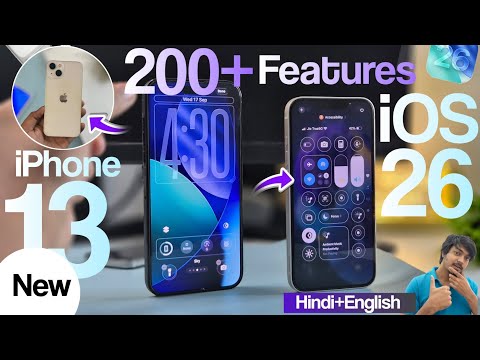 iOS 26 200+ All New Features | iOS 26 iPhone 13 | iOS 26 Update in iPhone 13 | iOS 26 For iPhone 13 