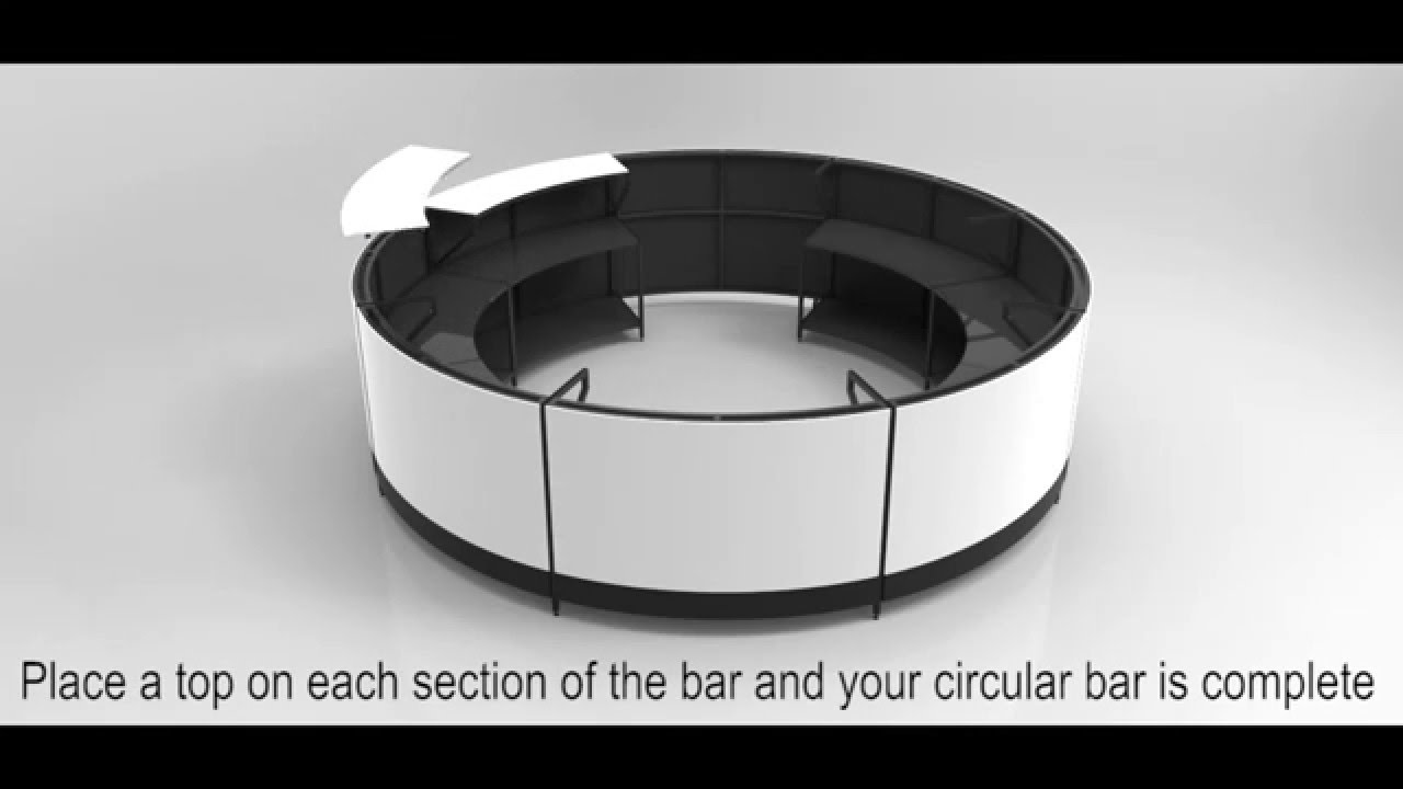 Sectional Bar Full Circle Assembly - YouTube