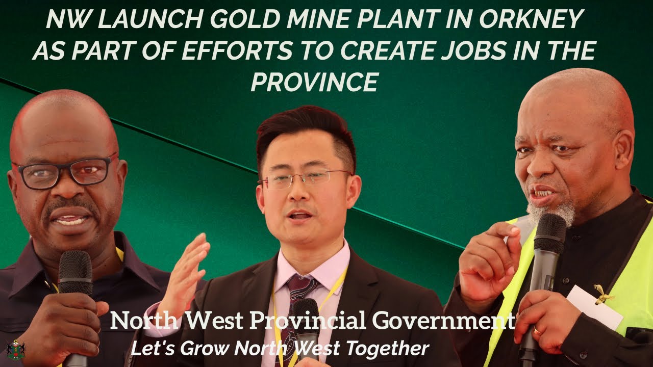 NW launch Gold Mine Plant in Orkney as part of efforts to create jobs ...
