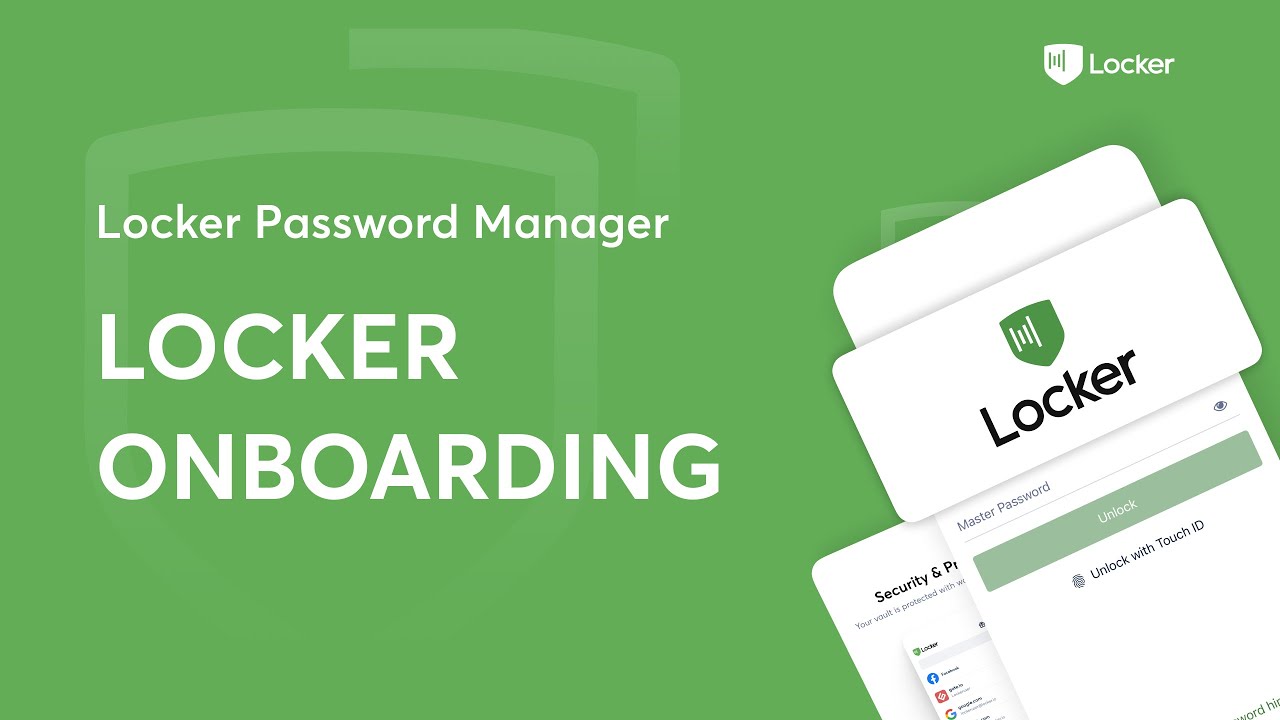 Locker Password Manager - Hướng dẫn Locker cho người dùng mới - YouTube