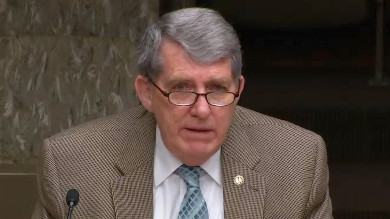 Senator Jerry Newton Announces His Retirement in 2022 - YouTube