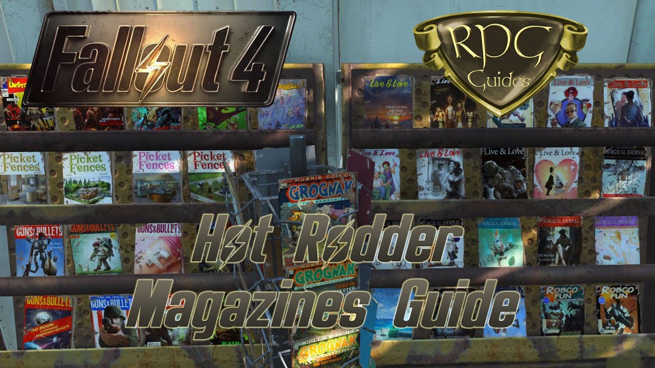 Fallout 4 Guide: Hot Rodder Magazine (3 Ausgaben) - YouTube