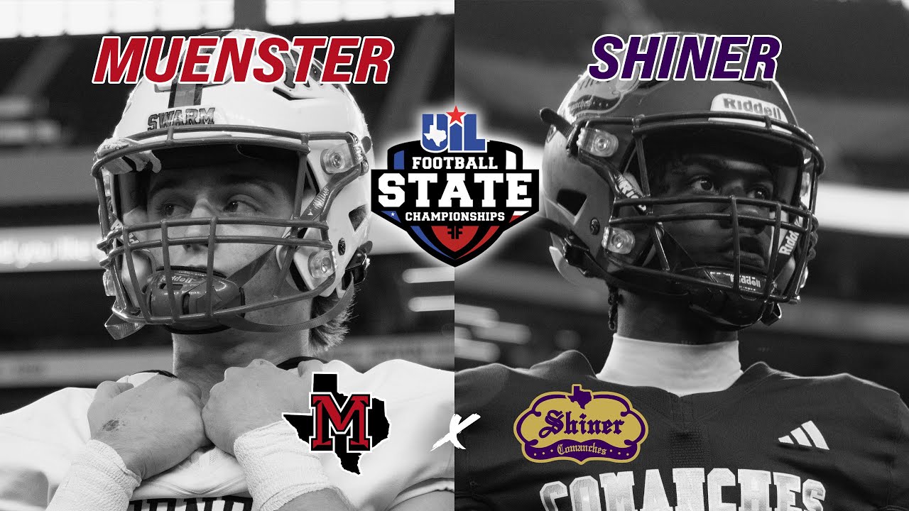 #2 Muenster vs #1 Shiner 2A DII TEXAS HIGH SCHOOL FOOTBALL STATE ...