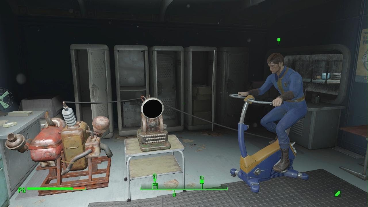 Fallout 4 Connect a Terminal to Power Cycle Vault Tech DLC - YouTube