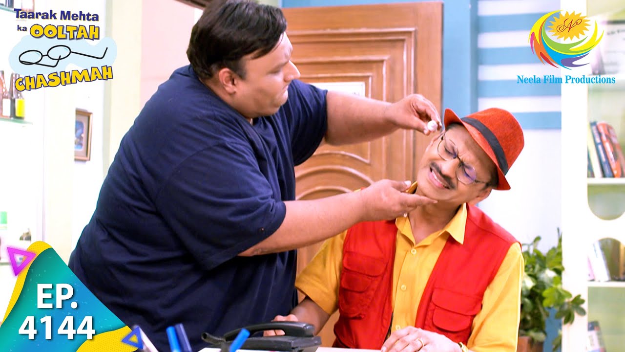 Popatlal's Ear Checkup | Taarak Mehta Ka Chashmah | Full Episode 4144 ...