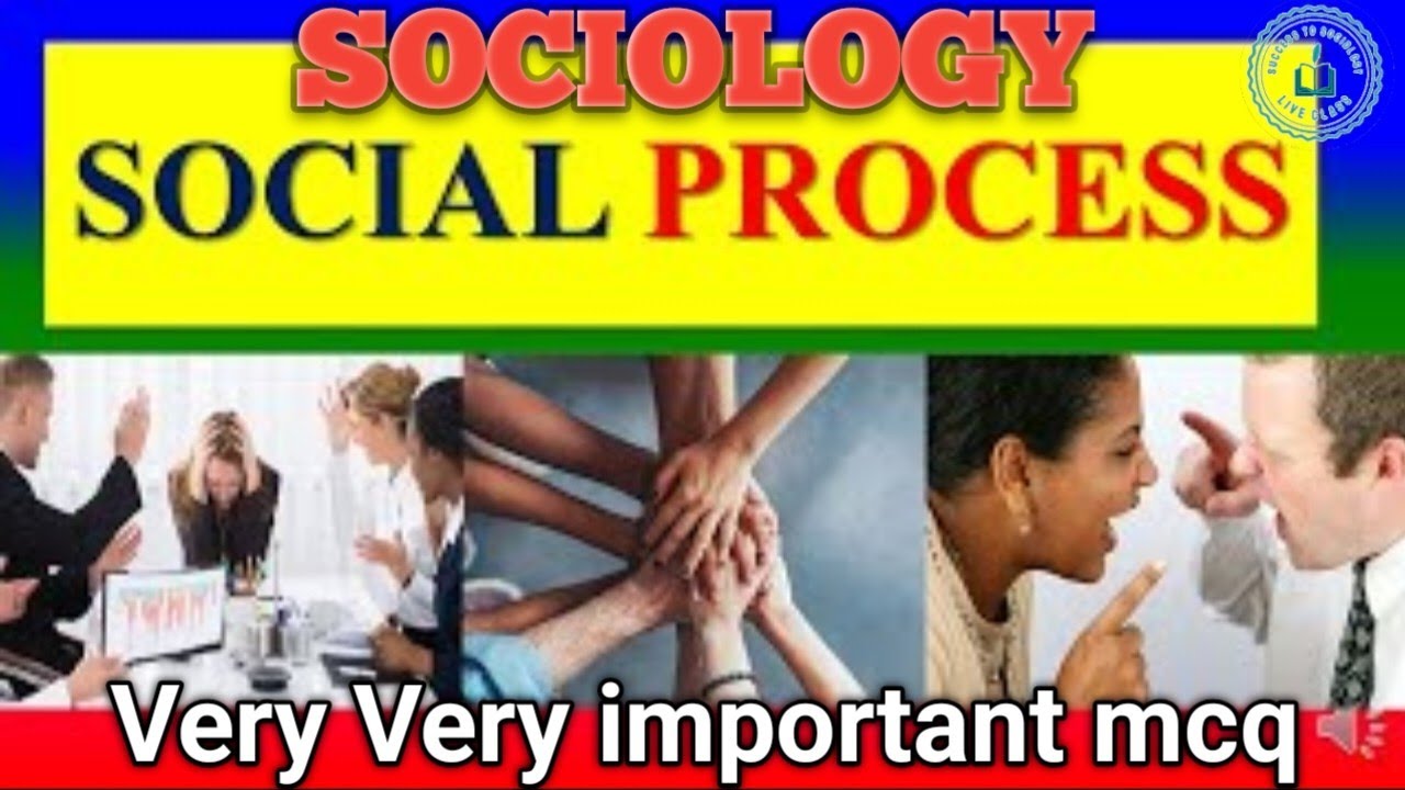 SOCIOLOGY SOCIAL PROCESS MOST IMPORTANT MCQ #pgtsociology #biharstet # ...